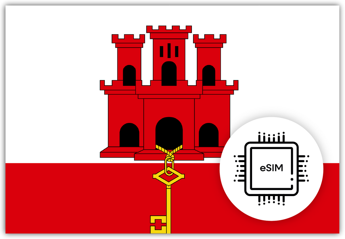 Gibraltar eSIM – BeachSIM